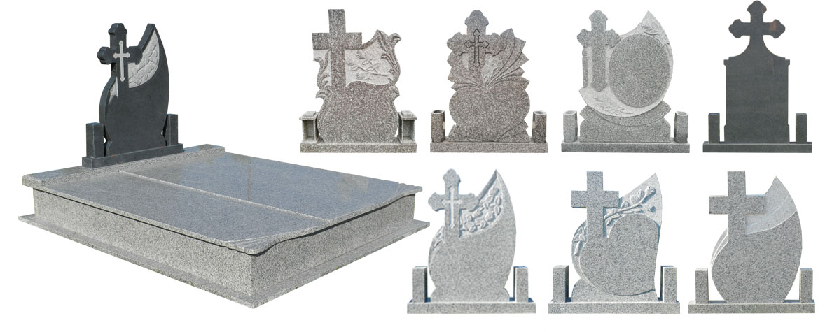 Monumente funerare, morminte si cruci marmura, granit | Burjan